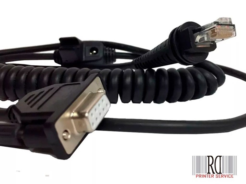Cable RS232 + Fuente de alimentación Lector Honeywell | RD PRINTER SERVICE
