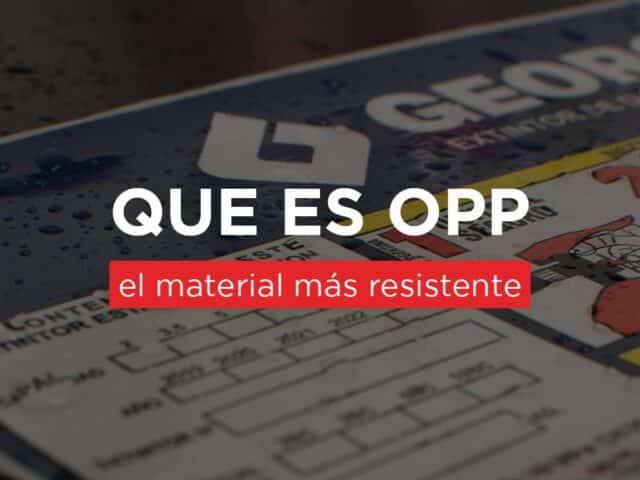 Porque es OPP el material ideal para tus etiquetas | RD PRINTER SERVICE
